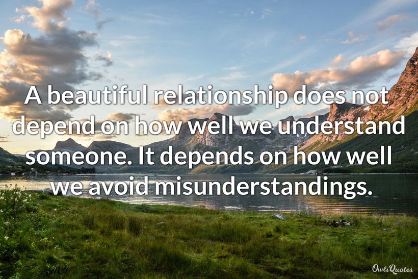30 quotes on misunderstanding