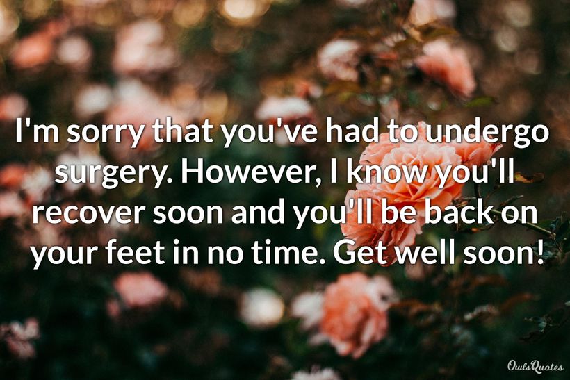 30 Motivational Wishes for Surgery That Will Give Strength to a Patie