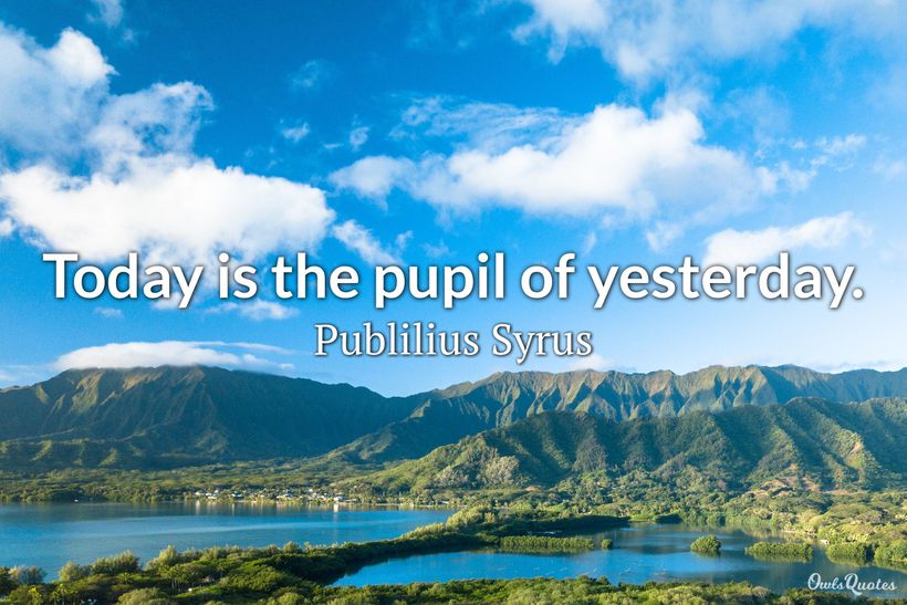 30 yesterday quotes