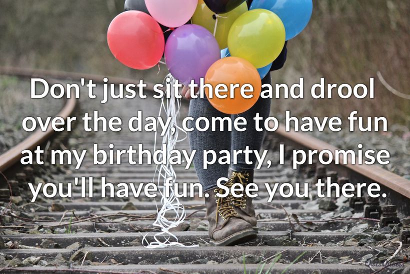 30 Nice Birthday Invitation Texts to Complement the Celebration