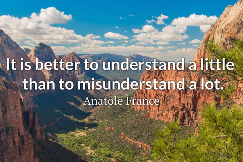 30 quotes on misunderstanding