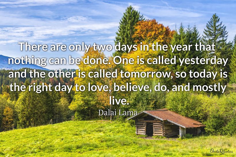30 yesterday quotes