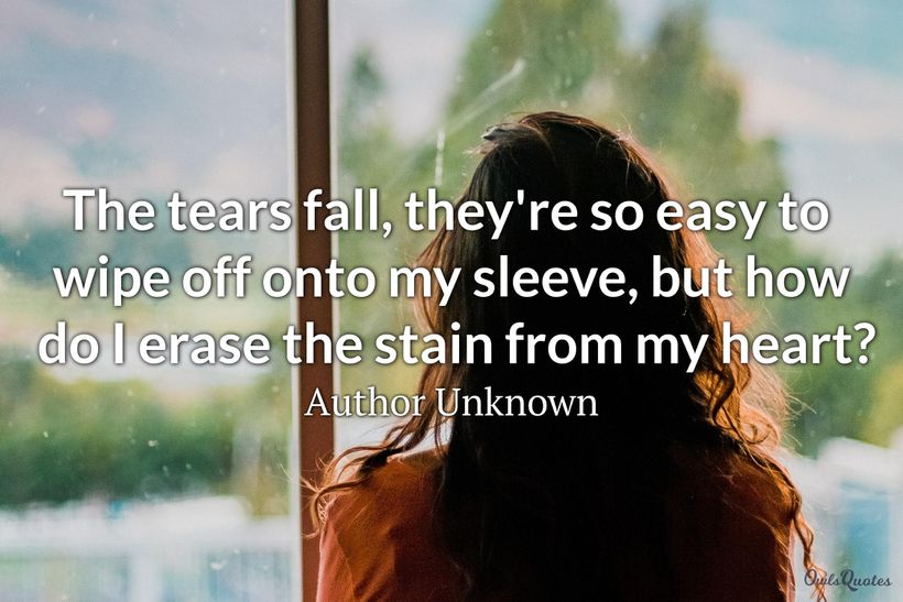 25 Quotes About Tears That Will Melt Your Heart