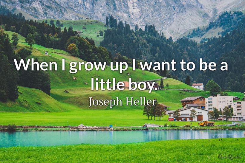 29 being childish quotes