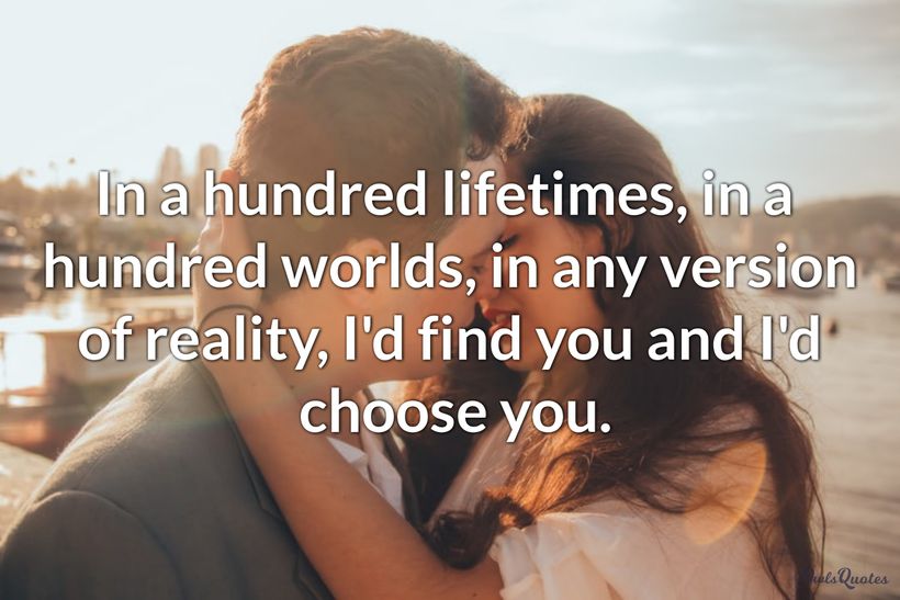 30 I Choose You Quotes