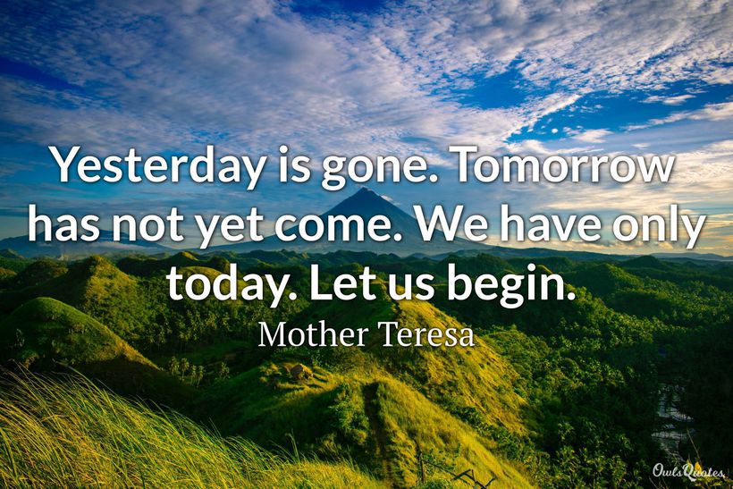 30 yesterday quotes