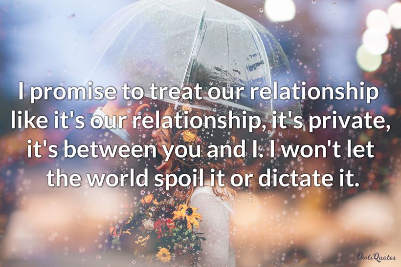 Promise Quotes For Relationships
