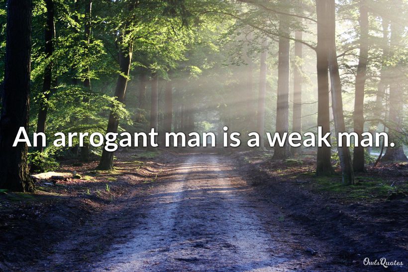 30 Arrogant Quotes