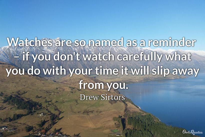 30 Timeless Quotes on Watches and Time