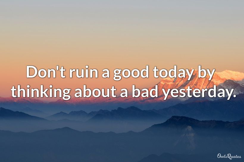 30 yesterday quotes
