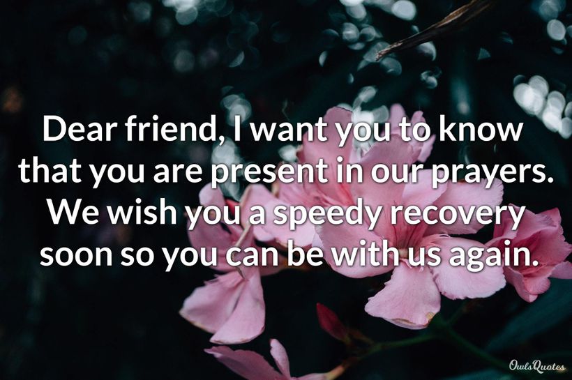 30 Speedy Recovery Wishes That Will Lift a Patient's Spirits