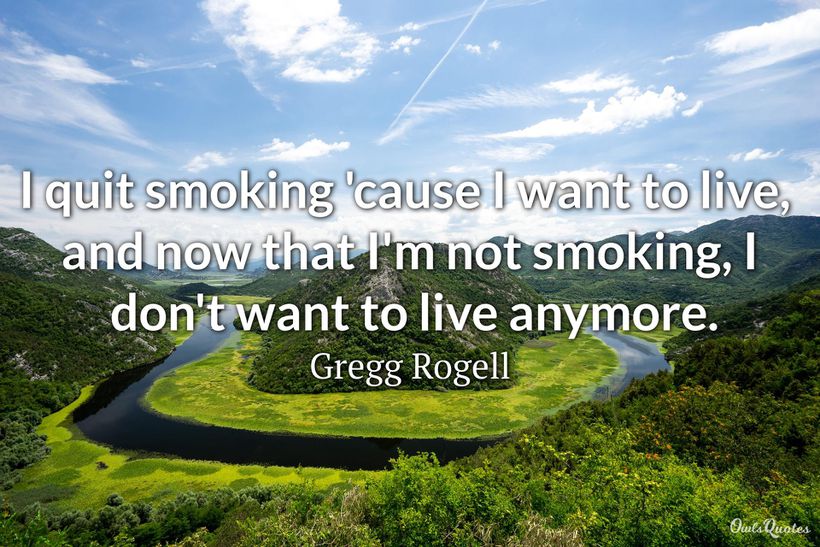 30 Great Quotes About Smoking Cigarettes