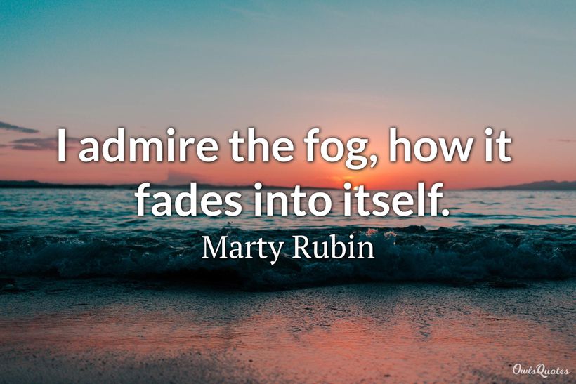30 Fog Quotes