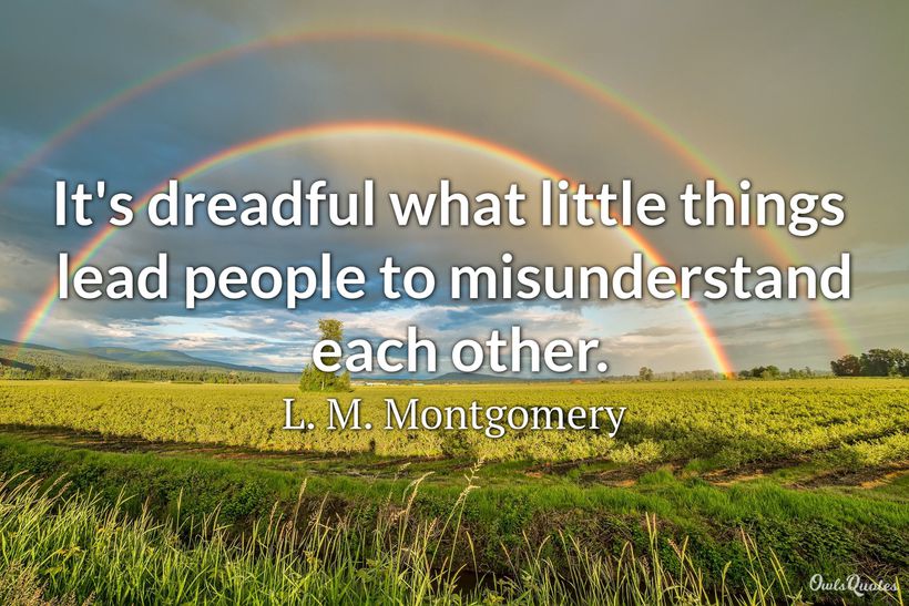 30 quotes on misunderstanding