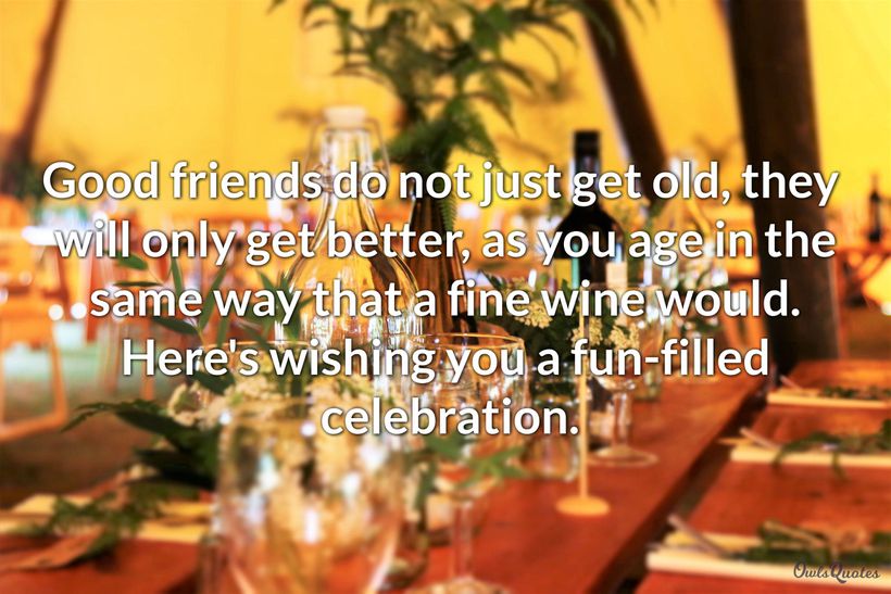 30 Birthday Wishes to Old Friends
