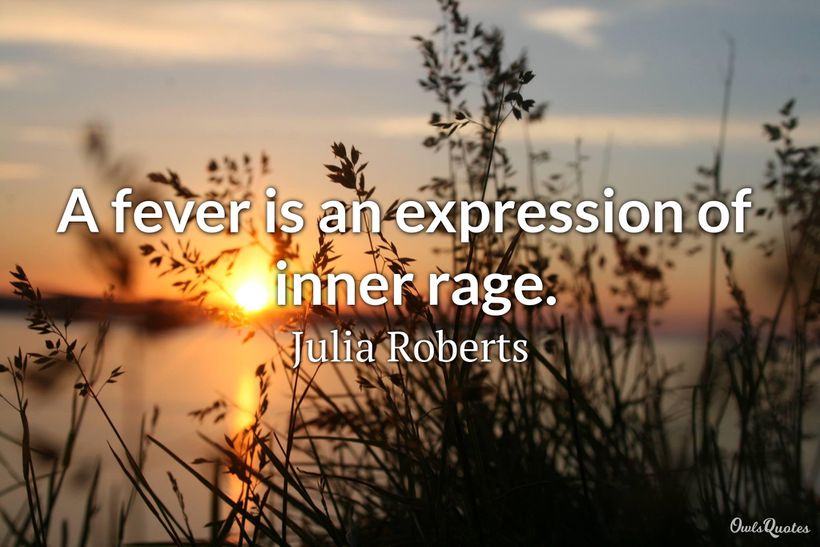 30 Fever Quotes and Sayings