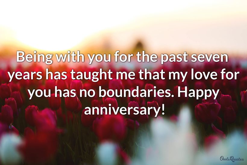 30 Best 7th Wedding Anniversary Wishes to Mark This Happy Occasion