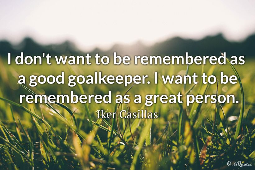 30 Inspirational Quotes About Football Goalkeepers