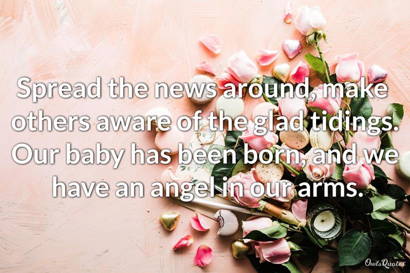 30 Sweet Baby Birth Announcement Text Messages