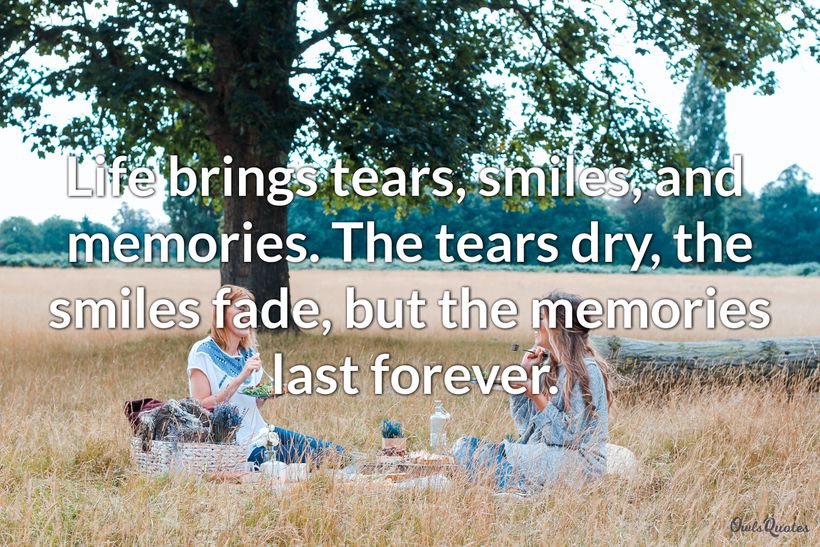 25 Sweet Memory Quotes and Messages