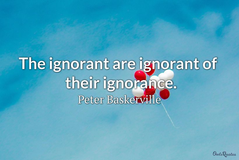 30 Ignorance Quotes