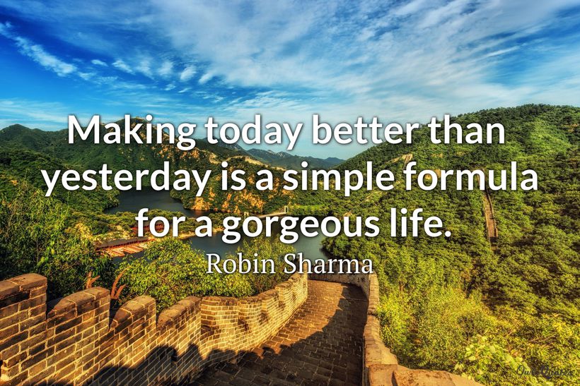 30 yesterday quotes