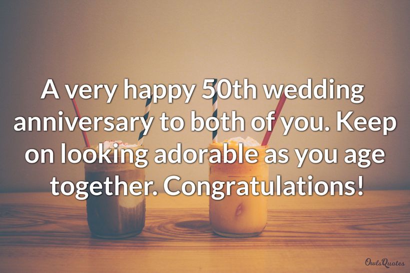 30 Amazing 50th Anniversary Wishes for Long-lasting Relationships