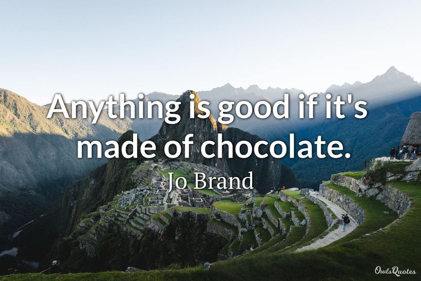 29 Quotes About Chocolate That Prove Chocolate Is Life