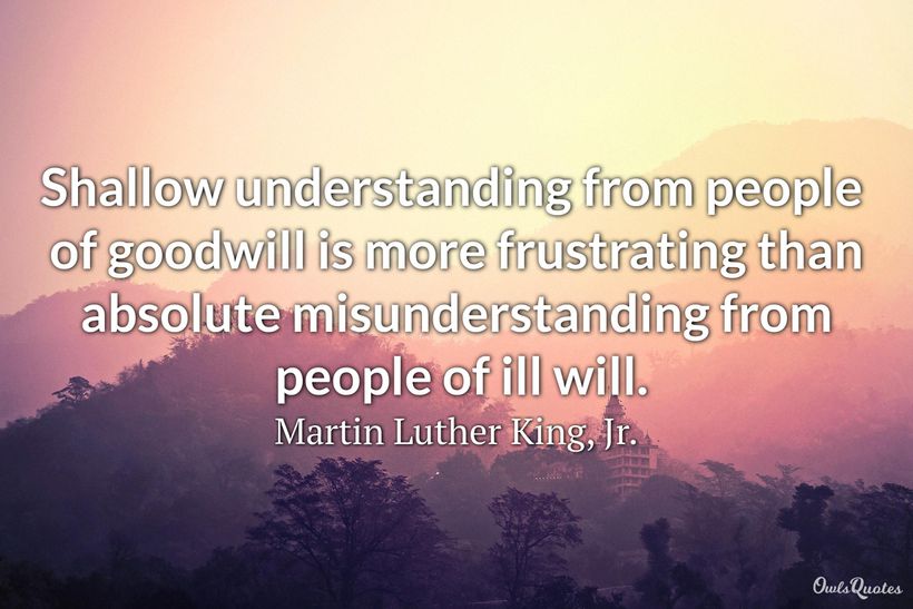 30 quotes on misunderstanding