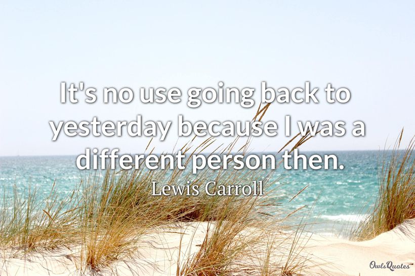 30 yesterday quotes