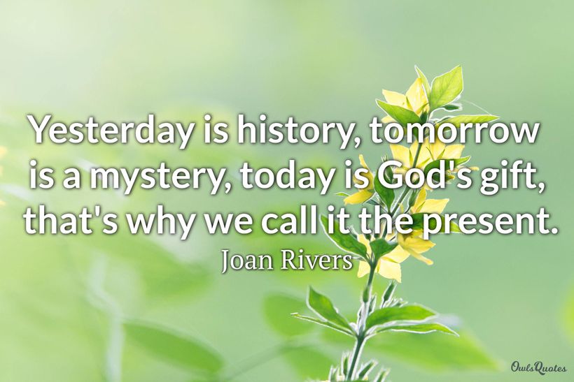 30 yesterday quotes