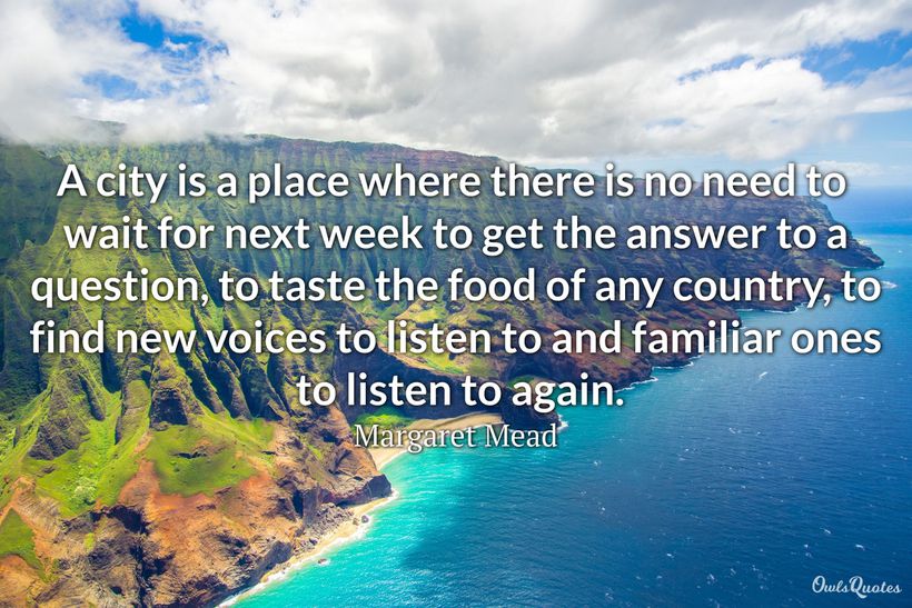 25 Best City Life Quotes