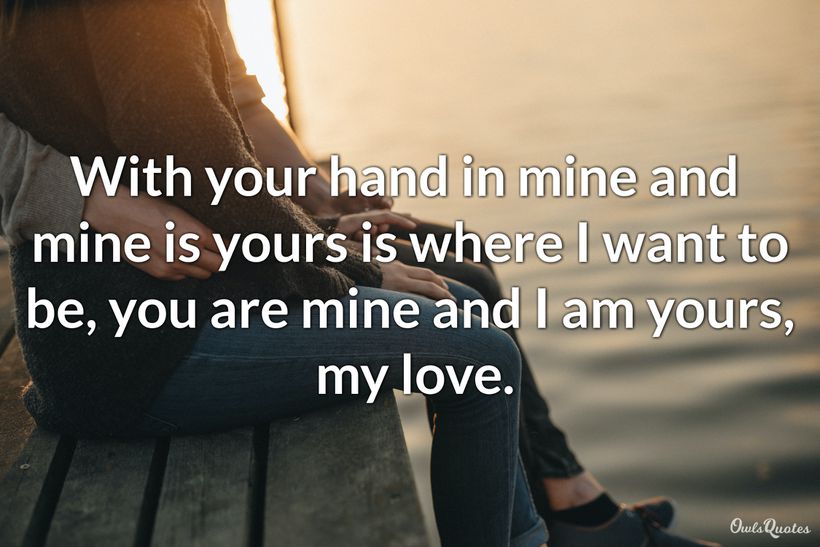 18 You Are Mine Quotes
