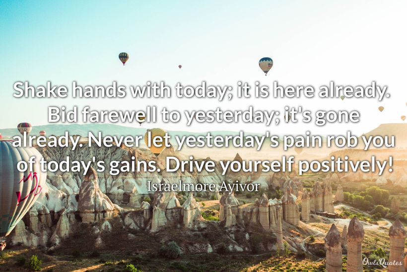 30 yesterday quotes